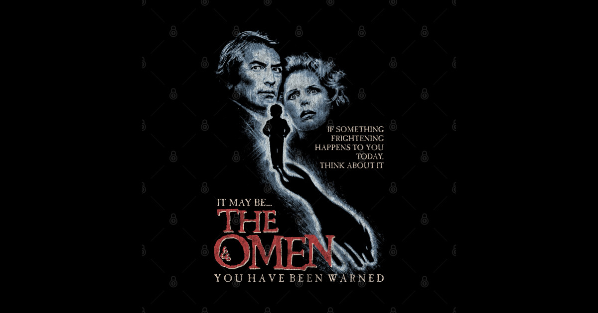 The Omen, Damien Thorn, Horror - The Omen - Sticker | TeePublic