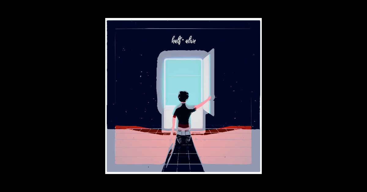 Half Alive Arrow - Half Alive - Sticker | TeePublic