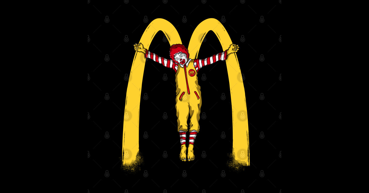McJesus - Mcdonalds - T-Shirt | TeePublic