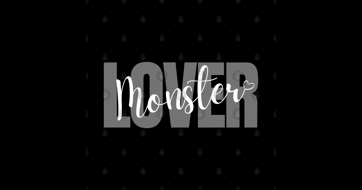 Monster Lover - Horns - Sticker | TeePublic