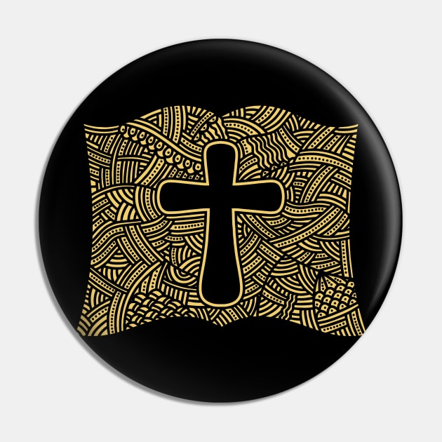 The Cross of Jesus Christ inside the Bible - Bible Scripture - Pin ...