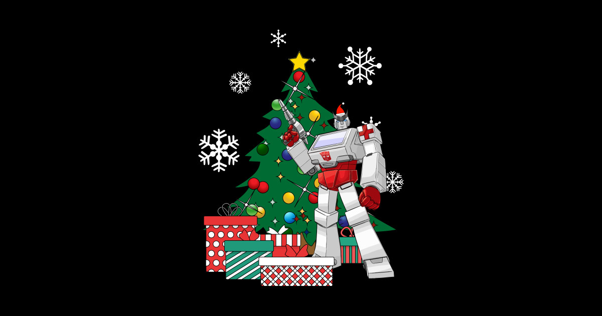 Ratchet Around The Christmas Tree Transformers - Transformers - Posters ...