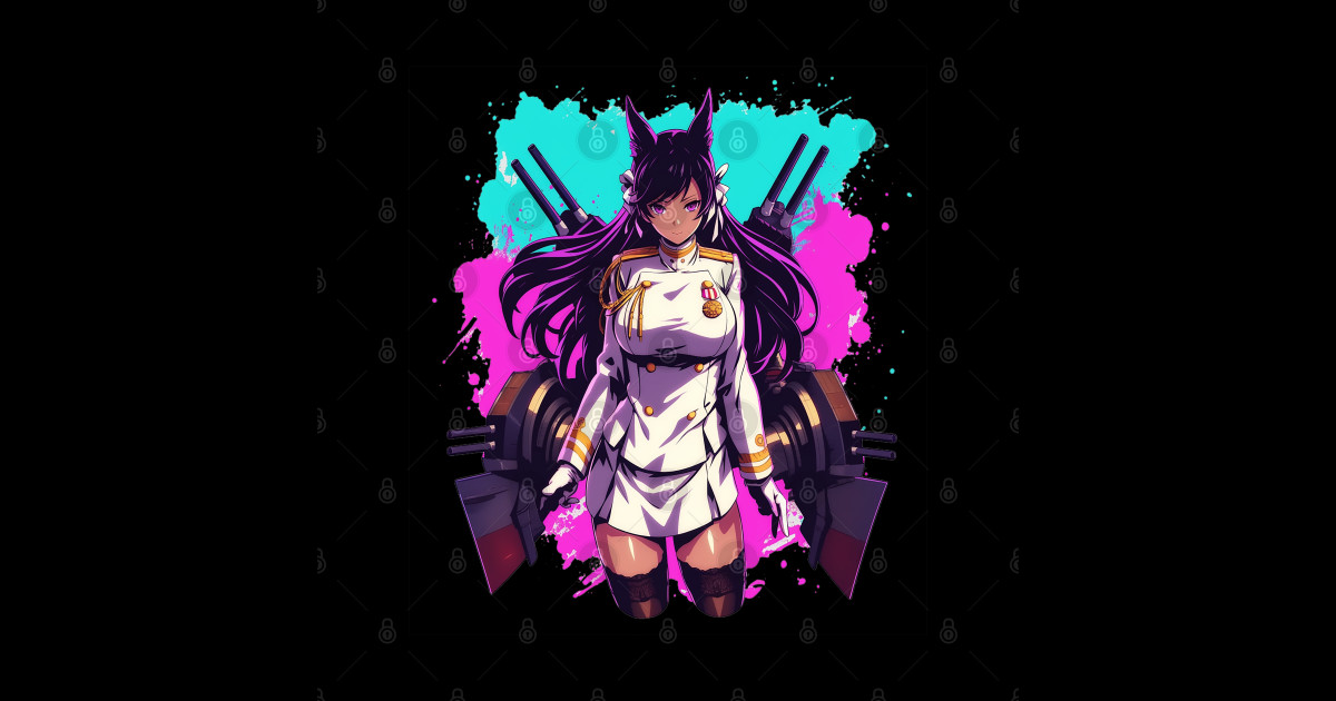 atago - azur lane - Azur Lane - Sticker | TeePublic