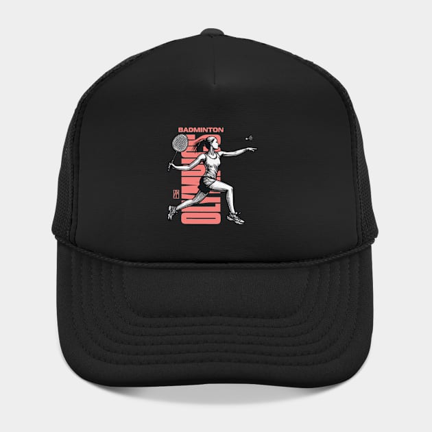 OLYMPICS - OLYMPIC GAMES - BADMINTON - 3 - Badminton - Hat | TeePublic