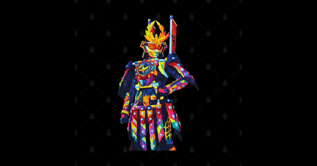 Kamen Rider Gaim Kachidoki Armor - Kamen Rider - Pin | TeePublic