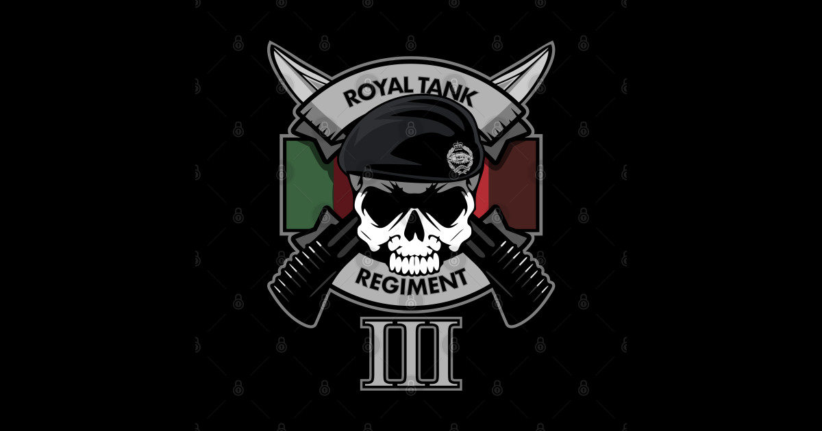 3rd Royal Tank Regiment - 3 Royal Tank Regiment - Sticker | TeePublic