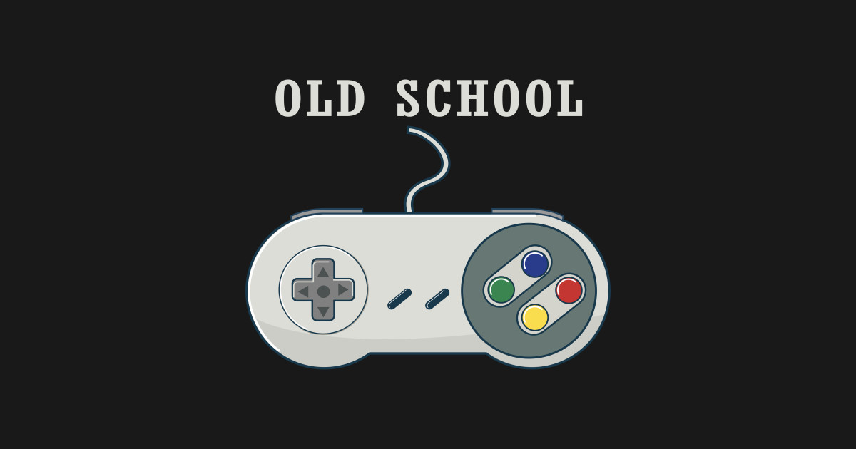 Old School Dad Gaming - Old School Dad Gaming - T-Shirt | TeePublic