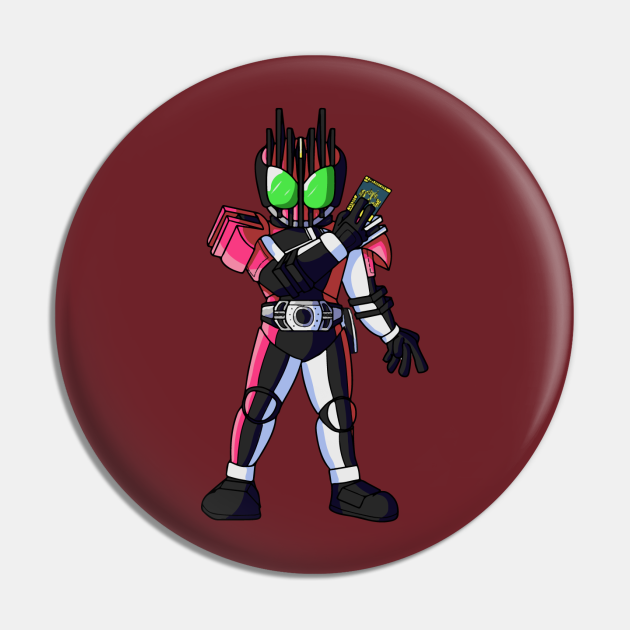Kamen Rider Decade Chibi - Kamen Rider Decade - Pin | TeePublic