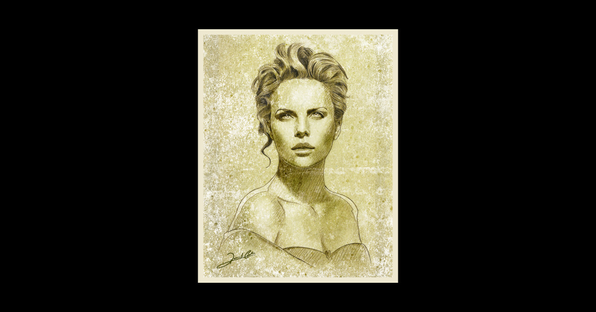 Charlize - Actress - Sticker | TeePublic