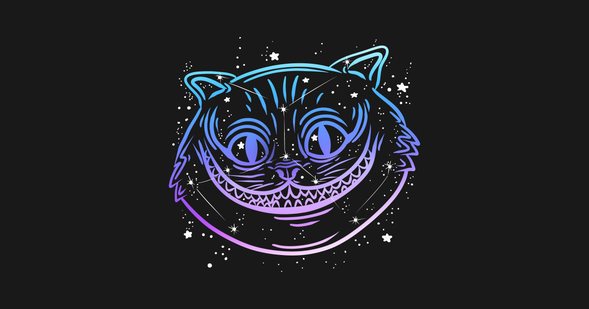 Smiley Cat constellation - Cat - T-Shirt | TeePublic