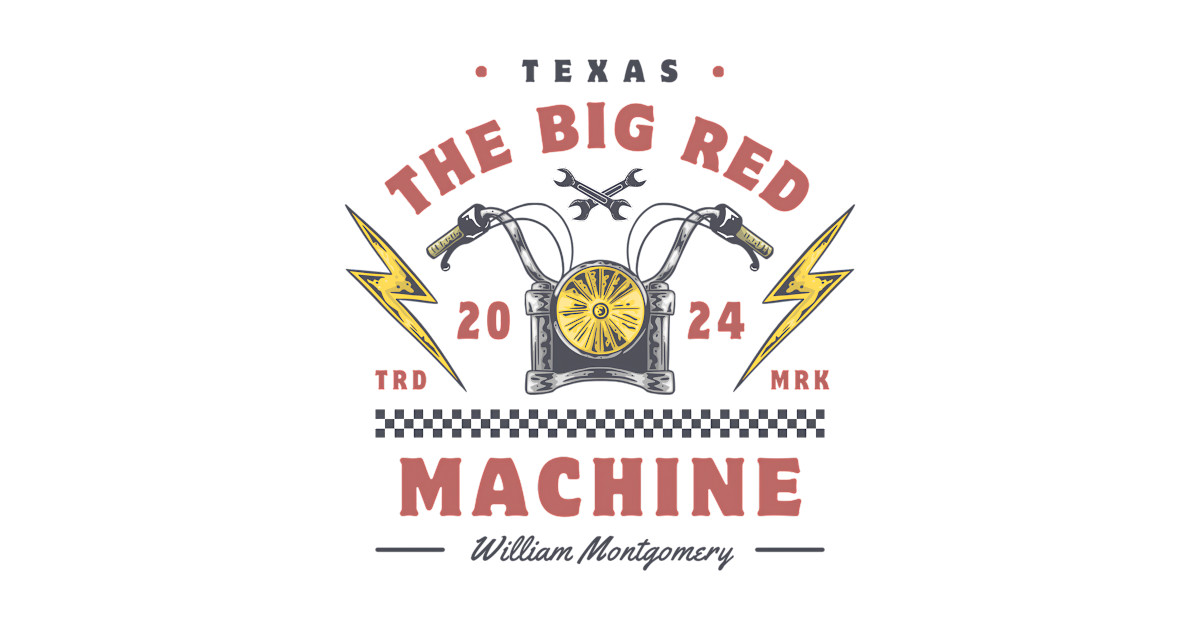 The Big Red Machine - William Montgomery - T-Shirt | TeePublic