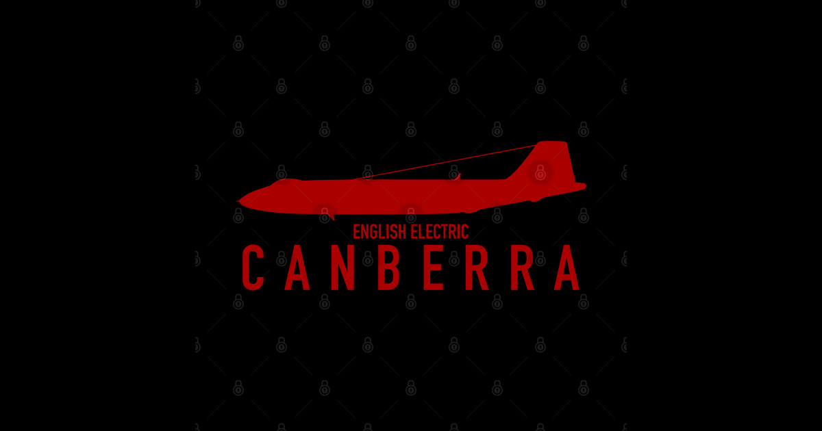English Electric Canberra - British Canberra Bomber - Sticker | TeePublic