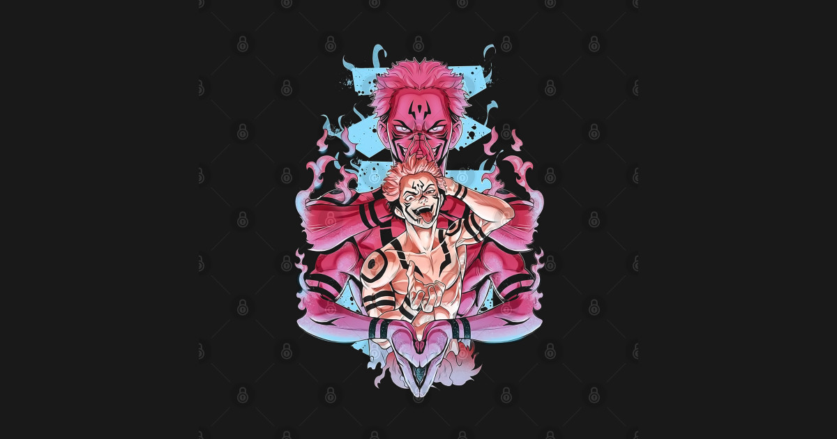 King of Curses Anime Fanart - Anime And Manga - T-Shirt | TeePublic