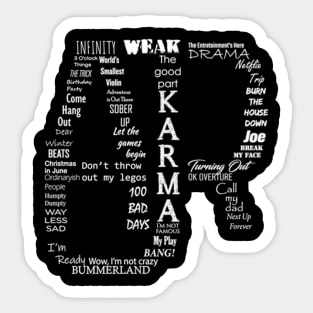 Ajrs Band Stickers for Sale | TeePublic