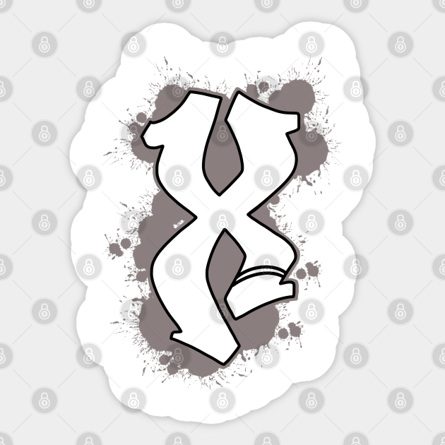 Graffiti X - Graffiti - Sticker | TeePublic
