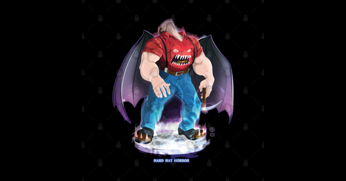 Hard Hat Horror - Ghostbusters - Sticker | TeePublic