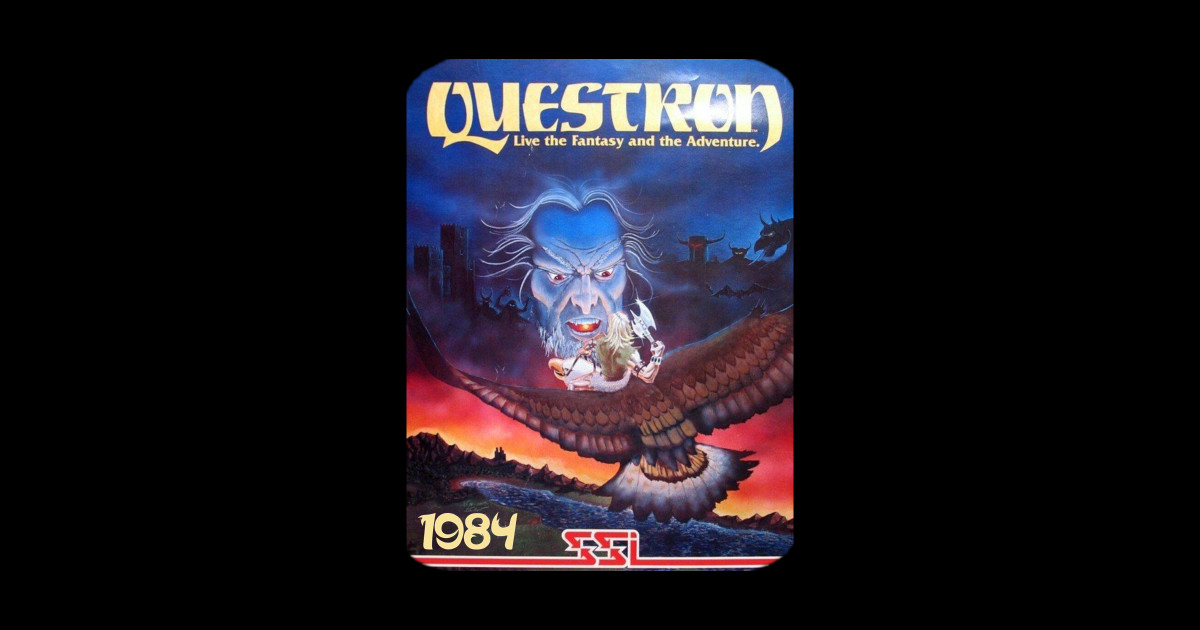 Questron Video Game - Questron - Posters and Art Prints | TeePublic