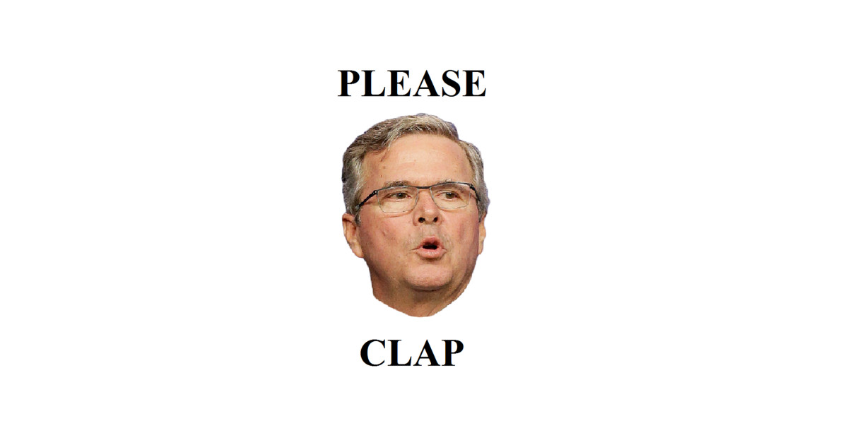 PLEASE CLAP - Political Satire - T-Shirt | TeePublic