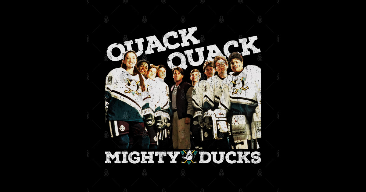 Quack Is Back - Mighty Ducks - Posters and Art Prints | TeePublic