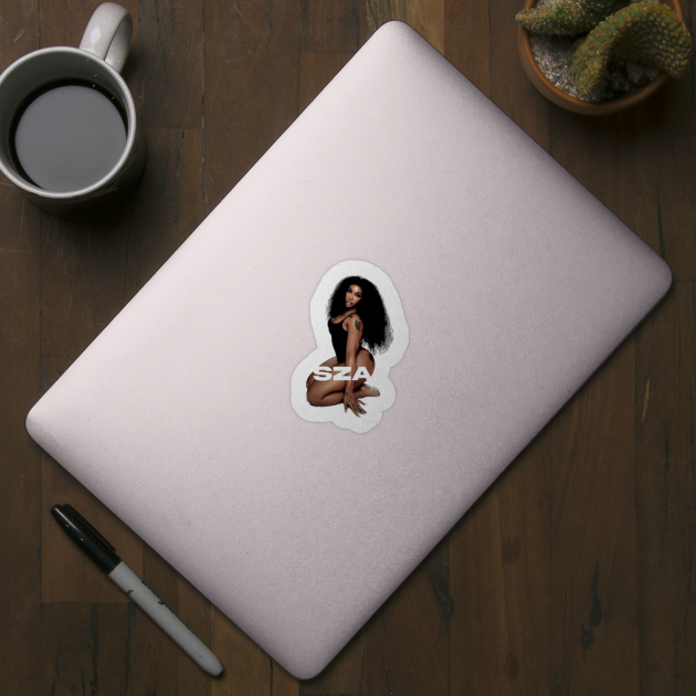 SZA — Pose of Confidence and Grace - Sza - Sticker | TeePublic