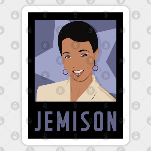 JEMISON - "Queen of Science" portrait of Mae Jemison - Mae Jemison ...