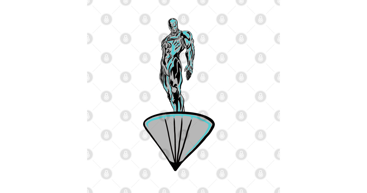 Norin Radd - Silver Surfer - T-Shirt | TeePublic