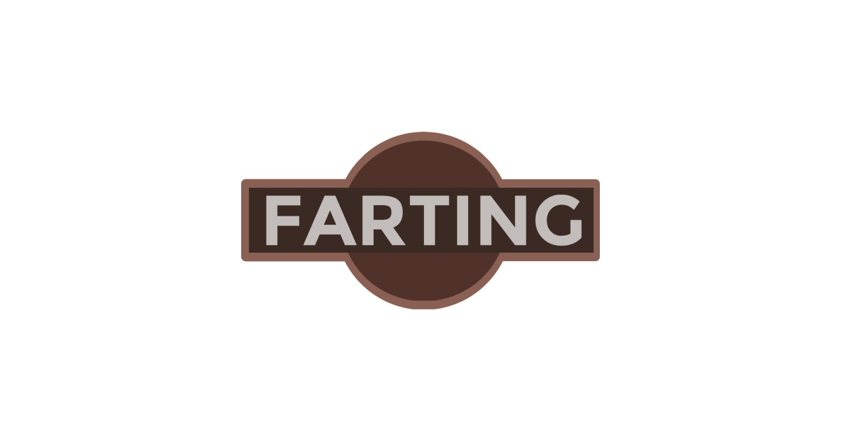 Martini Farting logo parody - Farting Logo - T-Shirt | TeePublic