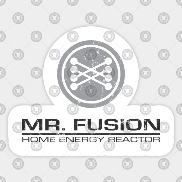 Vintage Mr. Fusion - Back To The Future - Sticker | TeePublic
