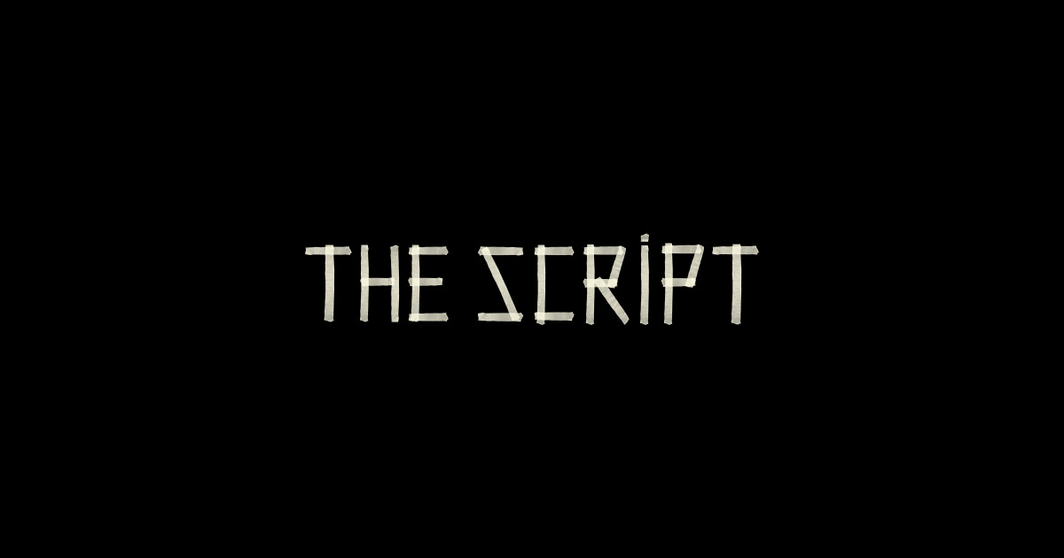 The Script - Paper Tape - The Script - Sticker | TeePublic