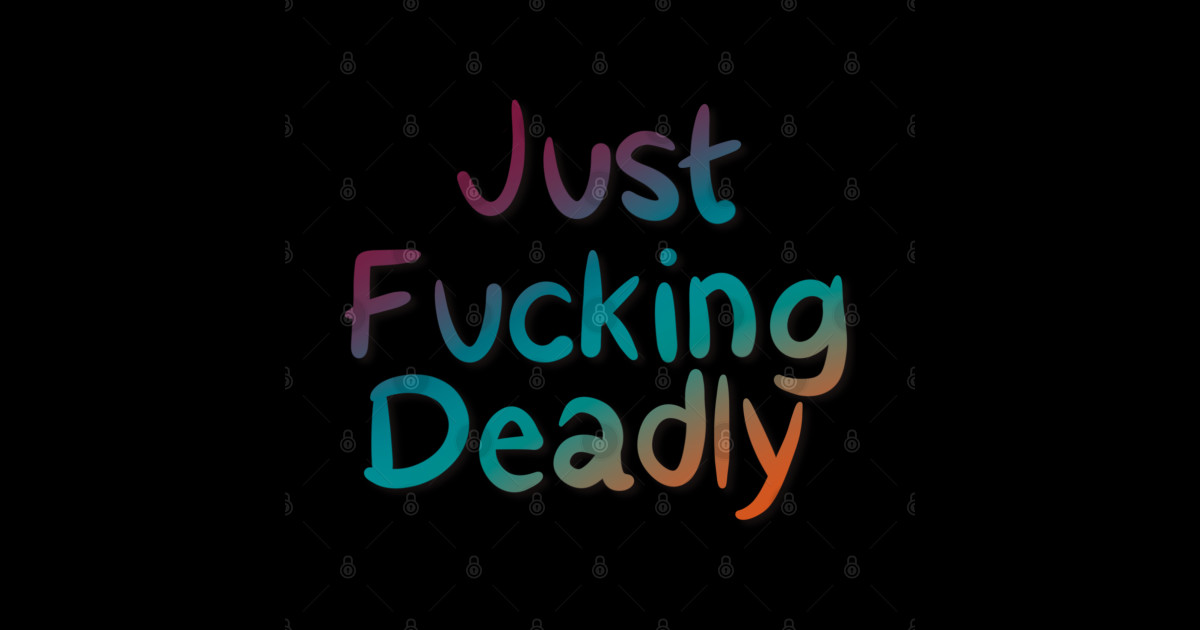 Just Fucking Deadly - Ojibwe Floral - Sticker | TeePublic