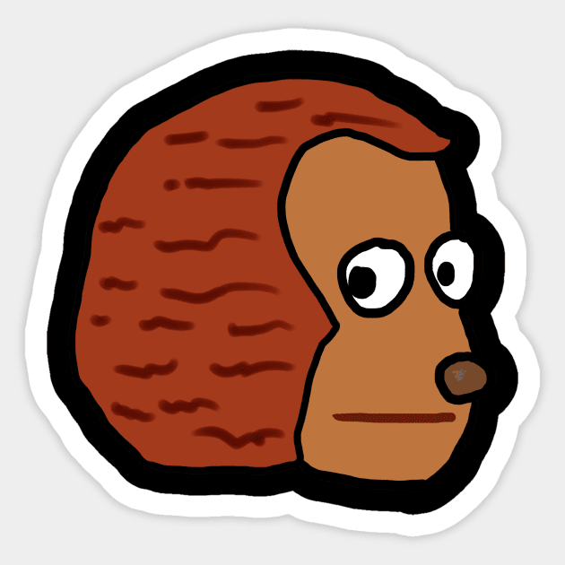 Monkey Puppet Meme - Monkey Meme - Sticker | TeePublic