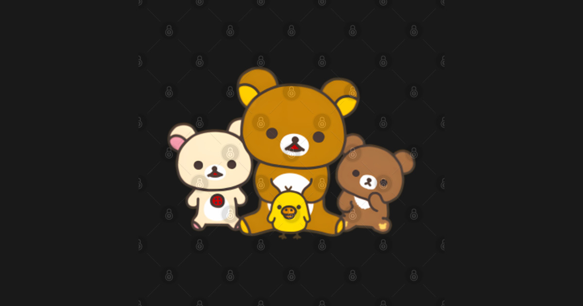 Rilakkuma Bear Face - Bear Face Essentials - T-Shirt | TeePublic