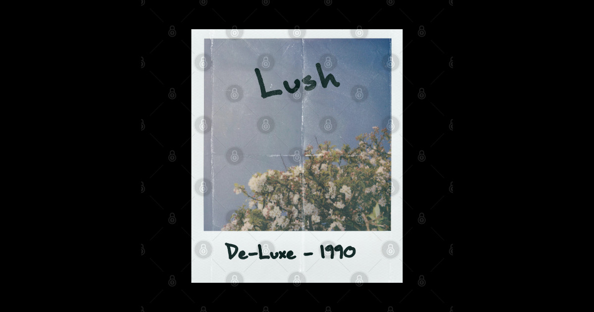 Lush Polaroid Photo - Lush - Sticker | TeePublic