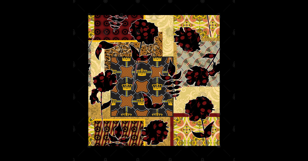 Traditional Pattern - Traditional - Posters and Art Prints | TeePublic