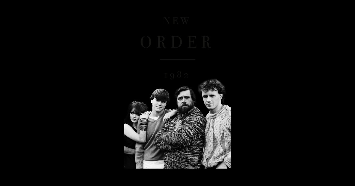 New Order 1982 - New Order - Sticker | TeePublic