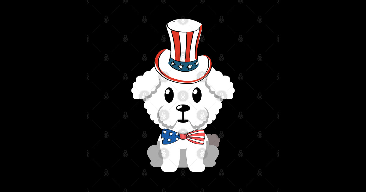 Funny furry dog is wearing uncle sam hat - Dog Is Wearing Uncle Sam Hat ...