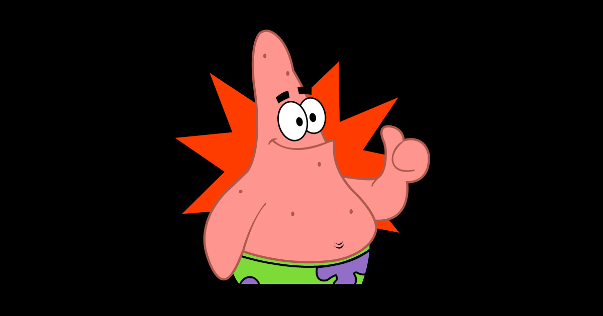 Patrick Star Good Job - Patrick Star - Magnet | TeePublic
