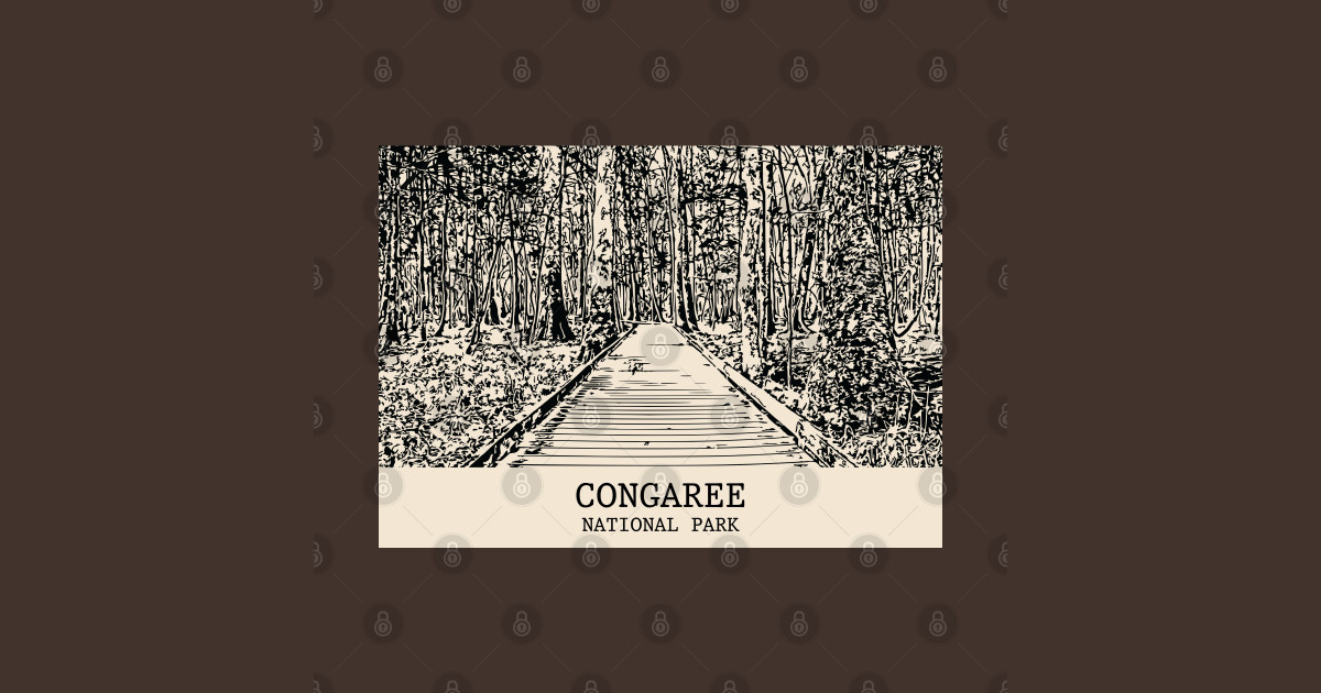 Congaree National Park - Congaree National Park - T-Shirt | TeePublic