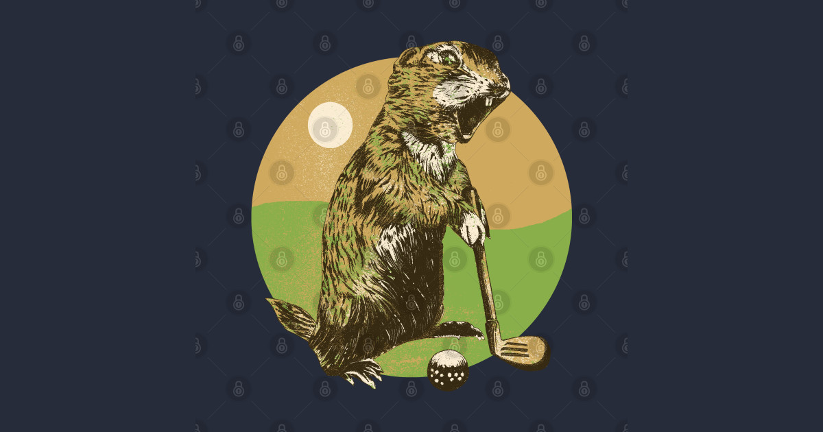 gopher - Golf - T-Shirt | TeePublic