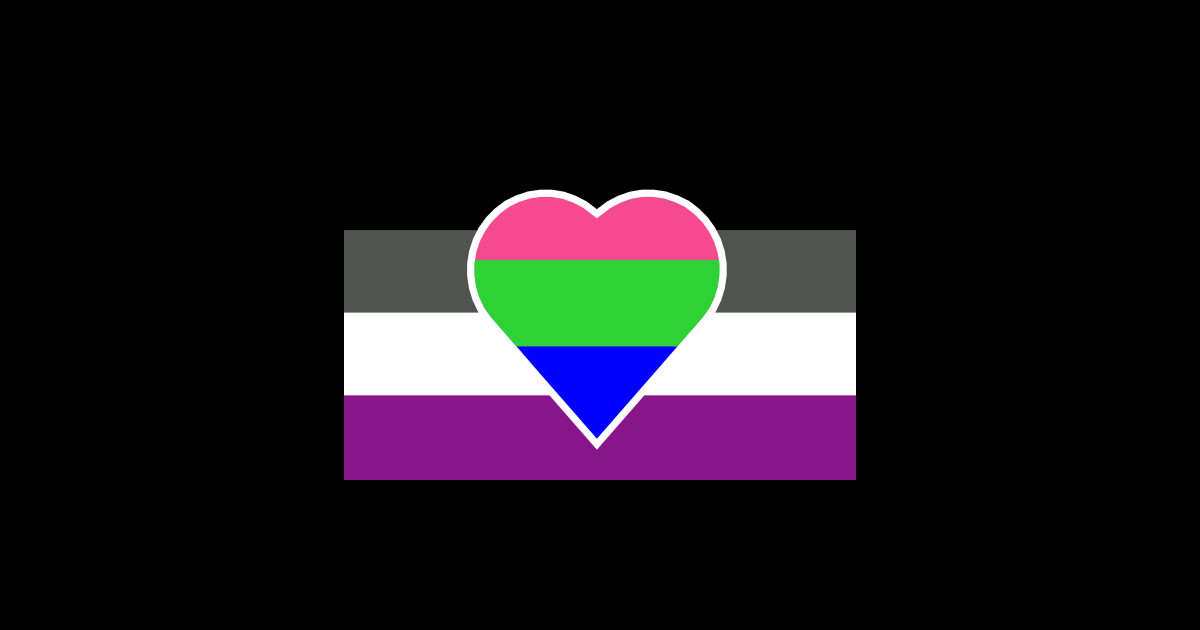 Polyromantic Asexual Flag - Polyromantic - Magnet | TeePublic