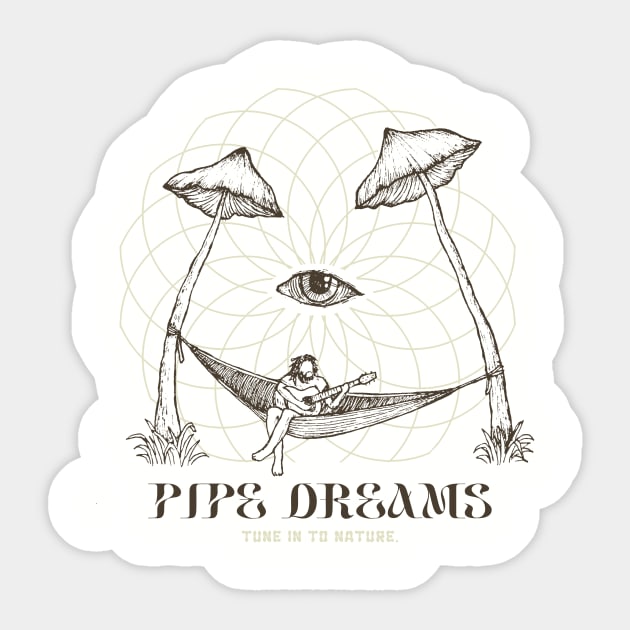 Tune in to Nature - Nature - Sticker | TeePublic