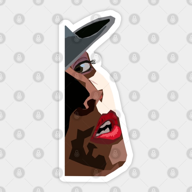 What's under the hat - Coffeestyle - Sticker | TeePublic