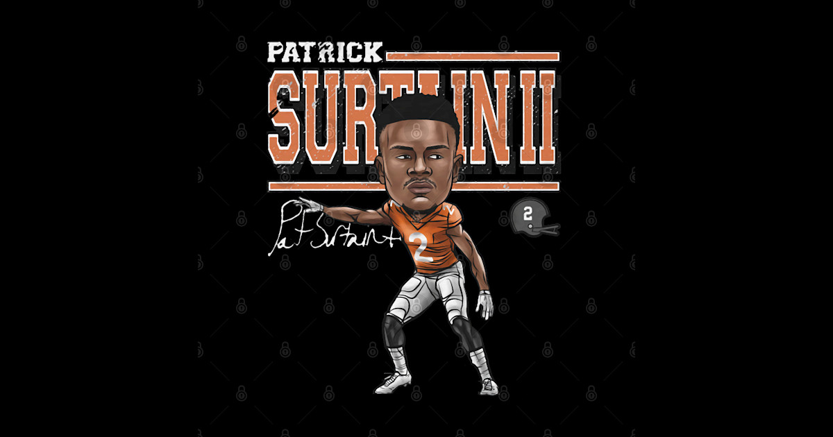 Patrick Surtain II Denver Cartoon - Patrick Surtain - Posters and Art ...