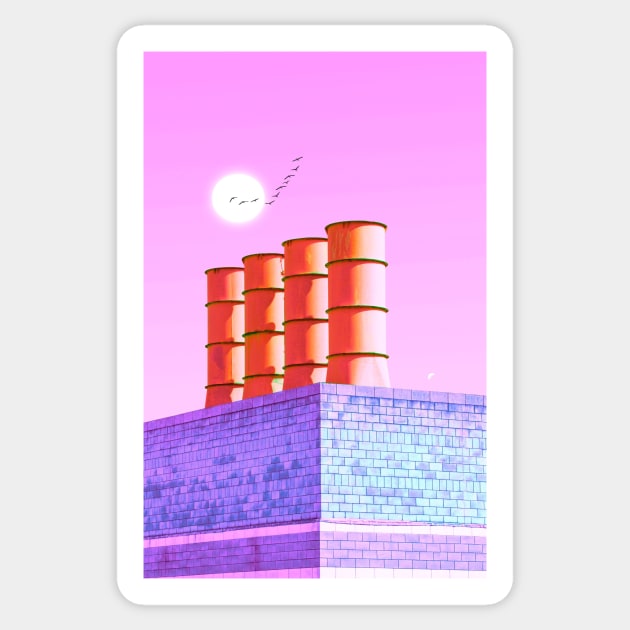 'Round the City - Outdoors - Sticker | TeePublic