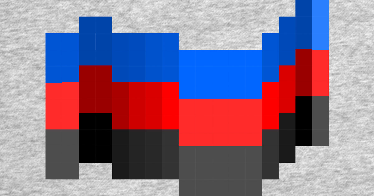 Pixel Poly Pride Flag - Polyamorous Pride - T-Shirt | TeePublic