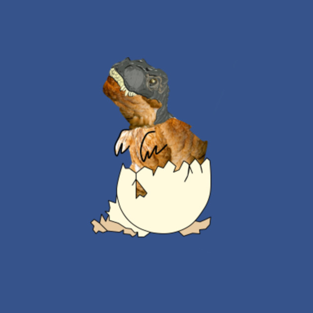 Chickenosaurus Rex Chick - Dinosaur - T-Shirt sold by Fix Lawal | SKU ...