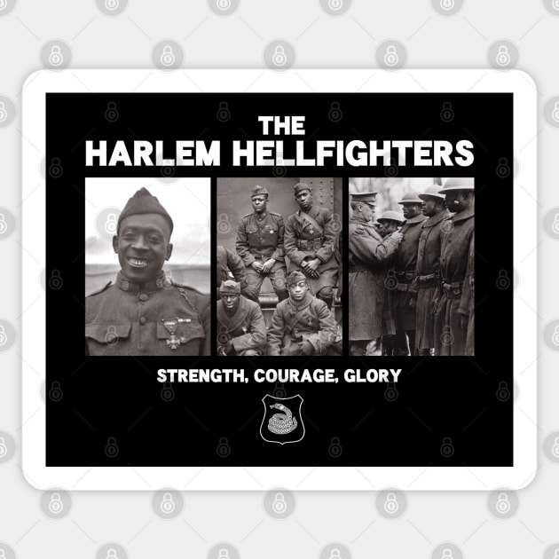 The Harlem Hellfighters - WW1 Infantry Regiment - Ww1 - Sticker | TeePublic