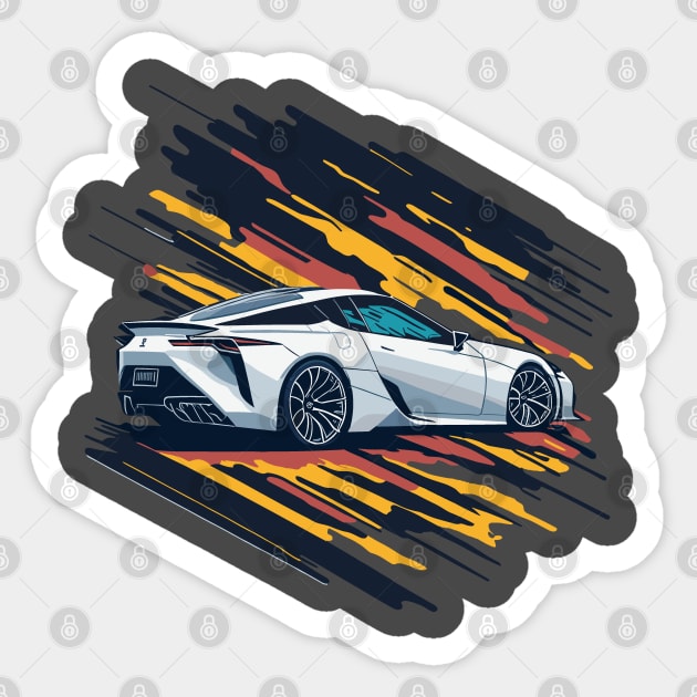 Lexus LC 500 Classic Car - Lexus - Sticker | TeePublic