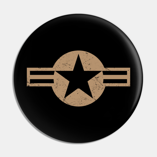 Roundel of the USAF WW2 - Usaf - Pin | TeePublic