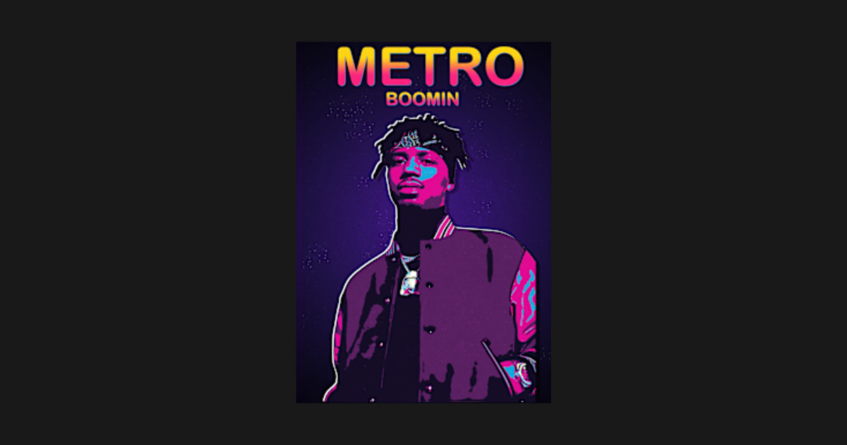 Metro Boomin Retro 80s - Metro Boomin - T-Shirt | TeePublic
